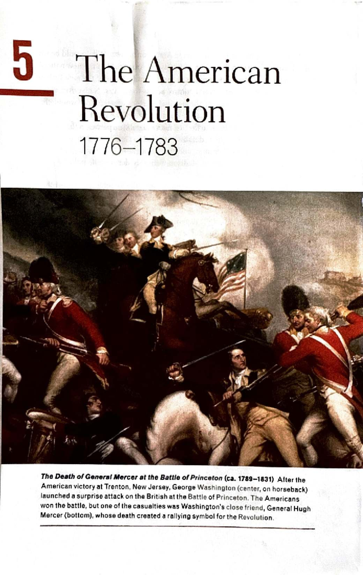 Chapter 5: The American Revolution - Key Events and Impacts (HIST 101 ...