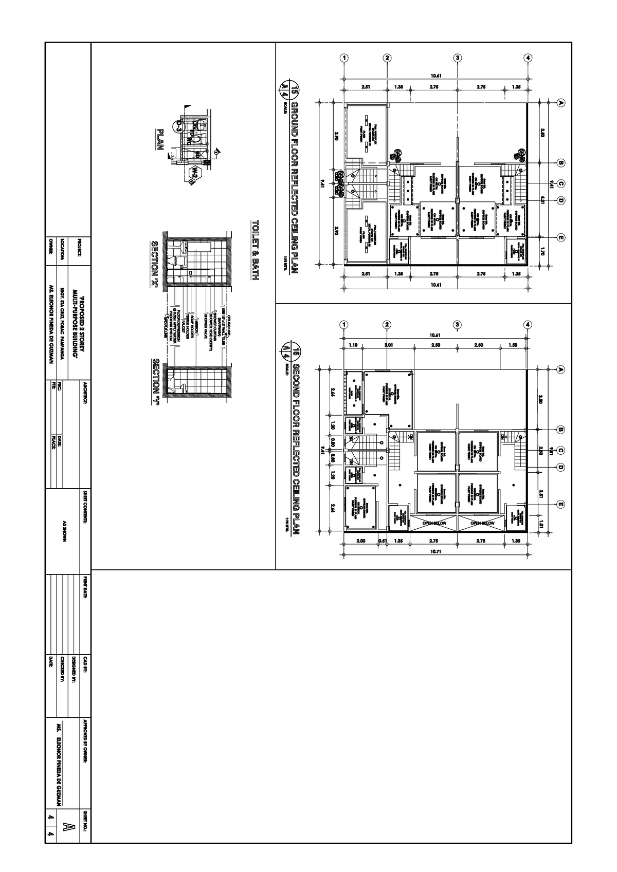 Gypsum Board Specifications and Reflected Ceiling Plans (A4) - Studocu