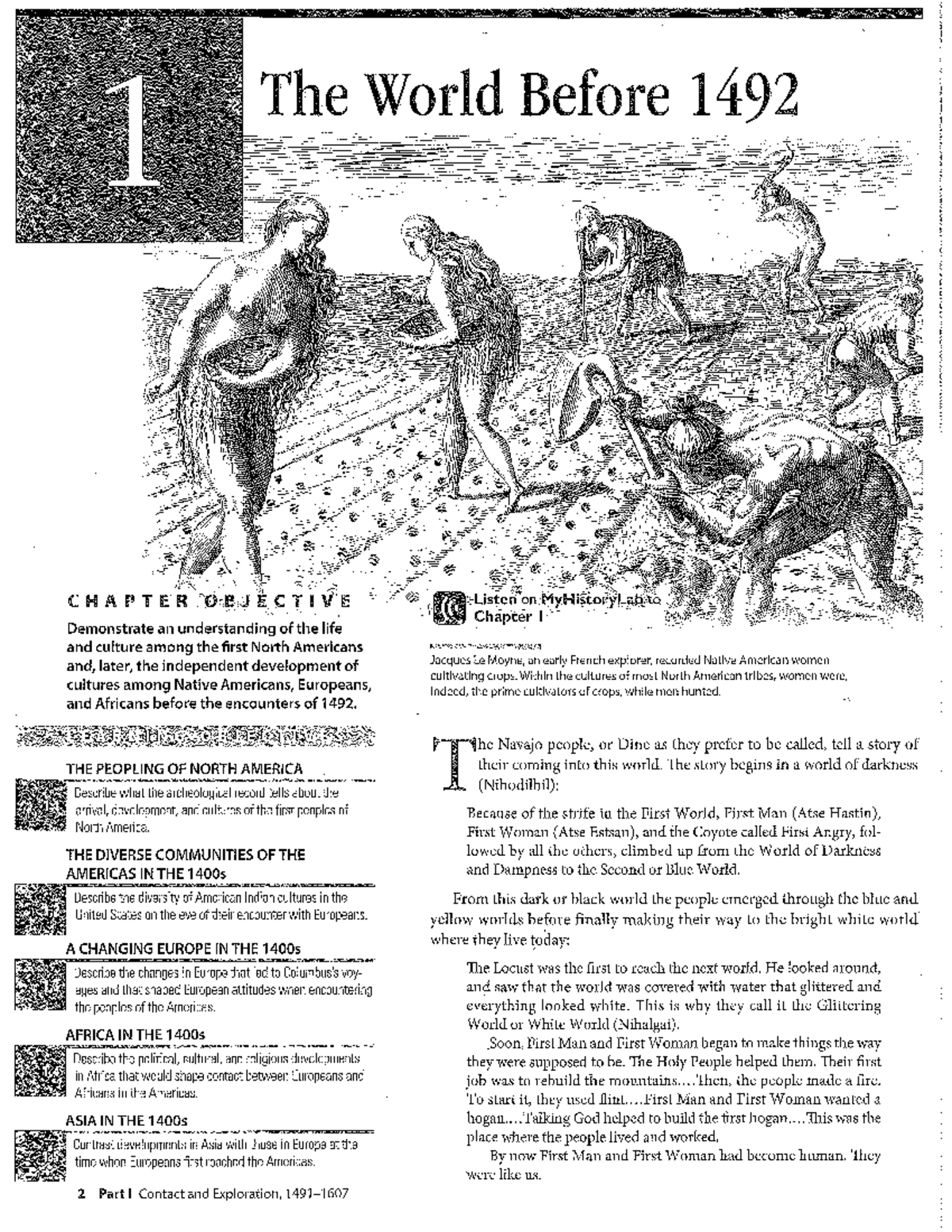 Chapter 1: The World Before 1492 - Understanding Pre-Columbian Cultures ...
