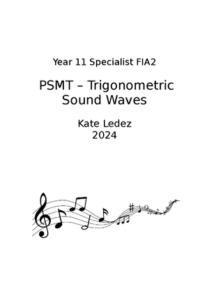 Spec Revision Content - formula sheet + extra notes - Specialist ...