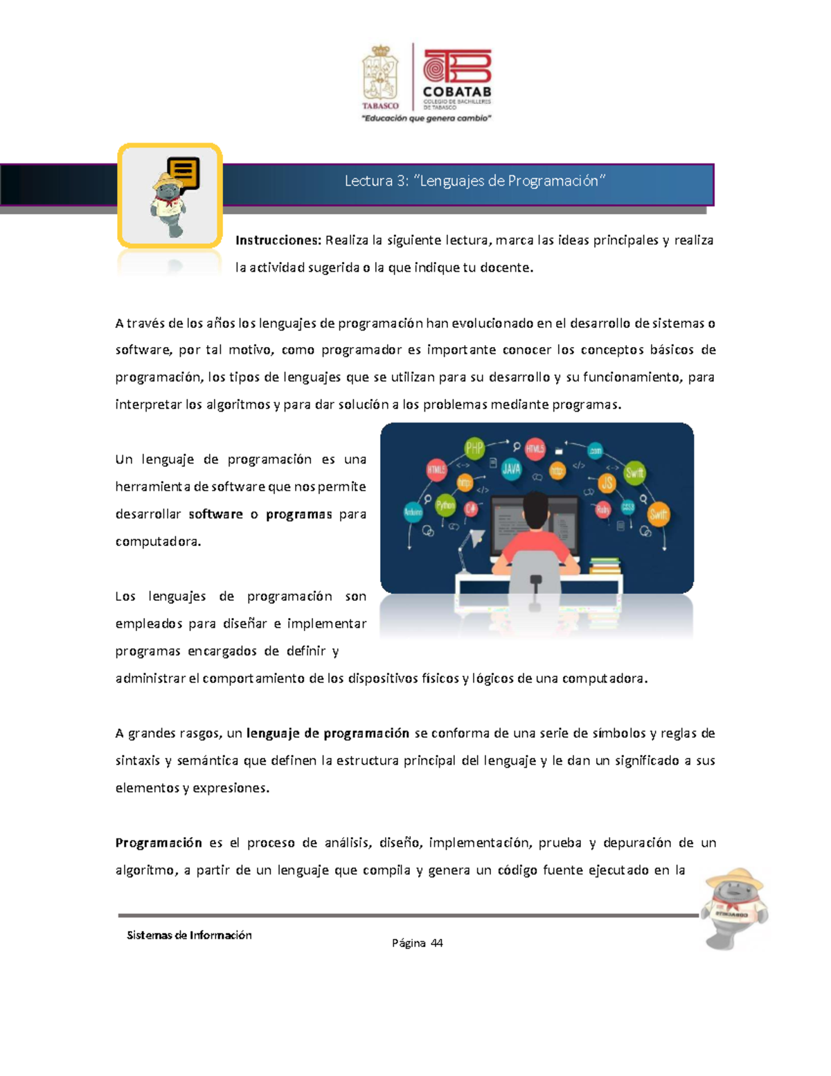 ACT 1 - Tarea: Lenguajes de Programación y Compilación - Studocu