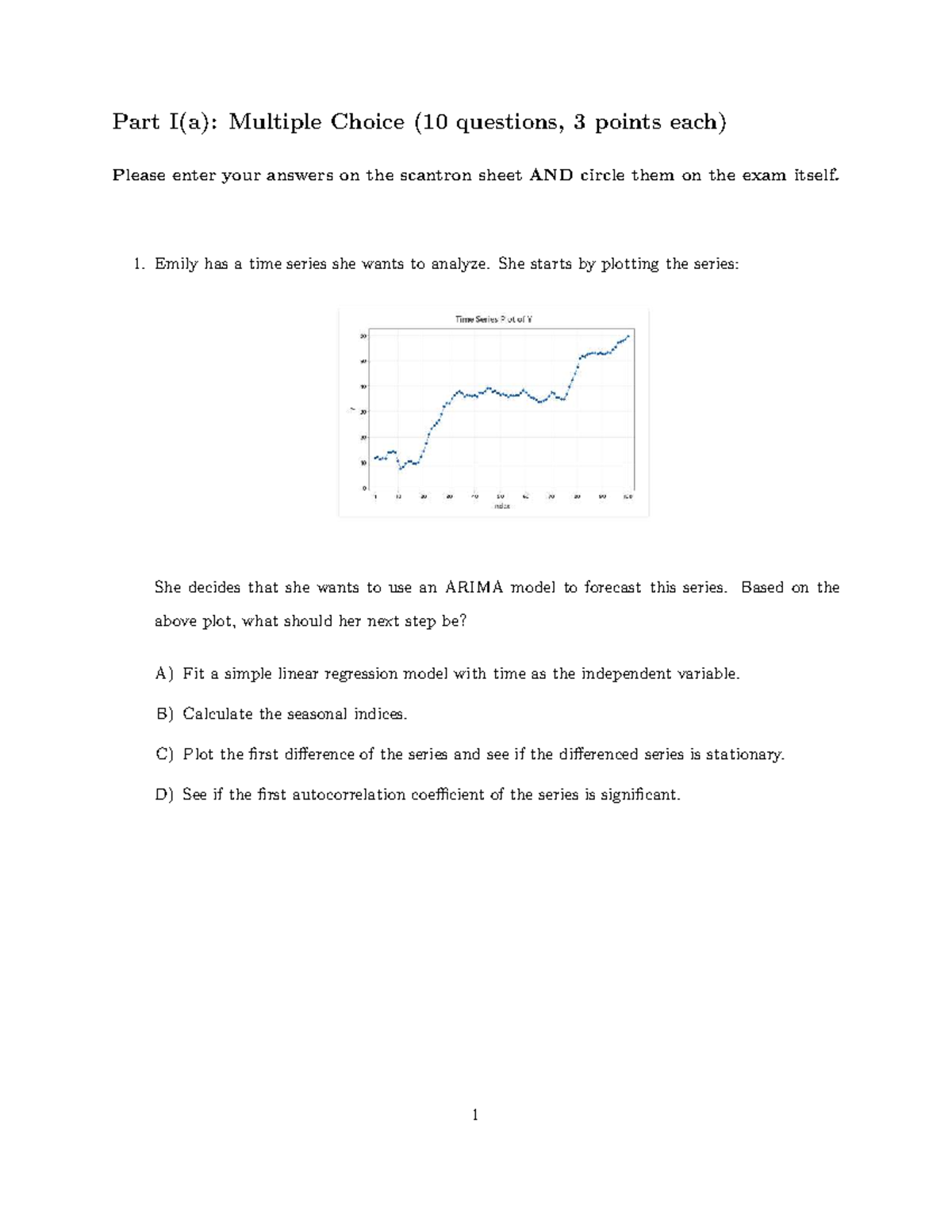 W26 Final Exam Practice: Multiple Choice & True/False Questions - Studocu
