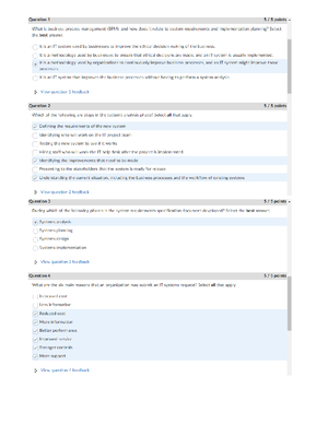 Mod 5 - Quiz 5 - 5-1 Module Five Quiz Attempt Score 25 / 25 - A Overall ...