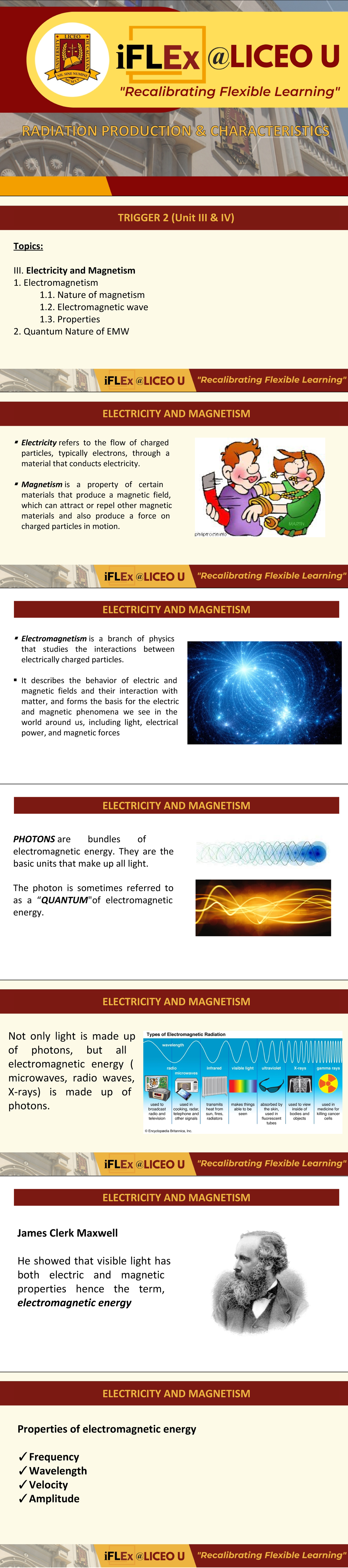 RADIATION PRODUCTION CHARACTERISTICS: EMW & Magnetism (SCI IV) - Studocu