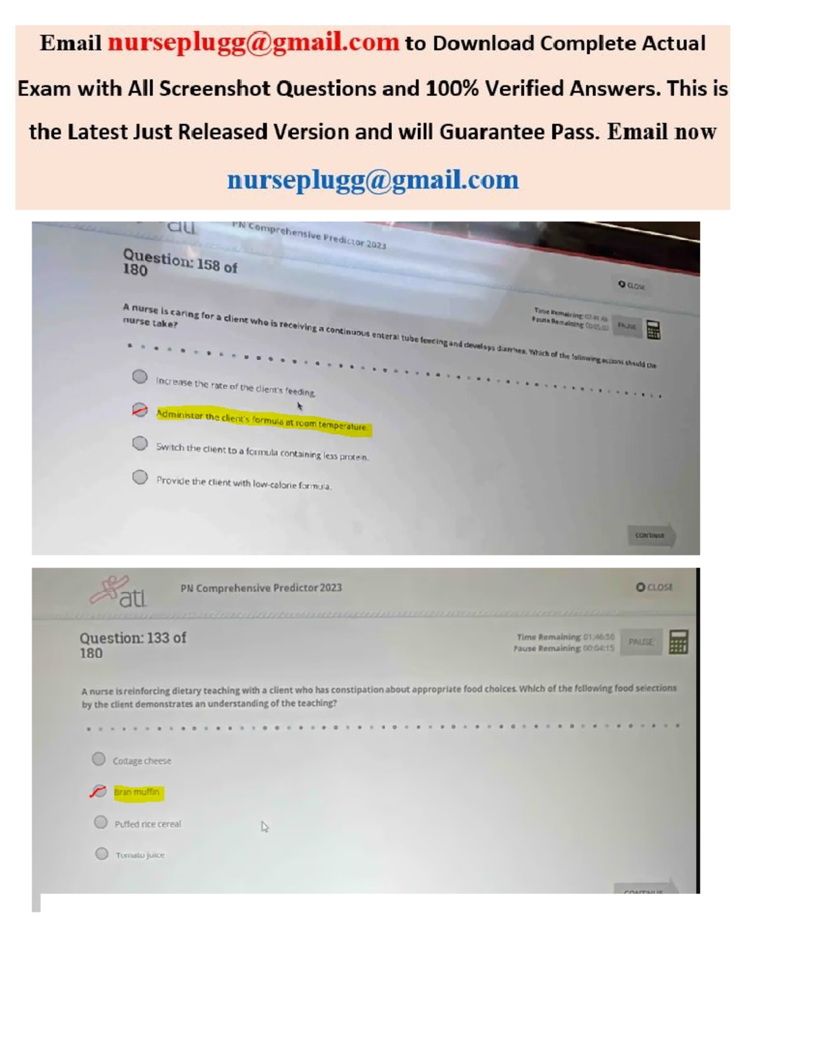 Pass 2025 ATI PN Comprehensive Predictor Retake Exam with NGN 180 Q&A ...