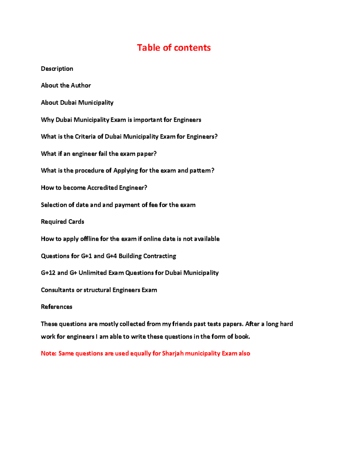 Dubai Municipality Exam Guide for Engineers: Key Insights and Questions ...
