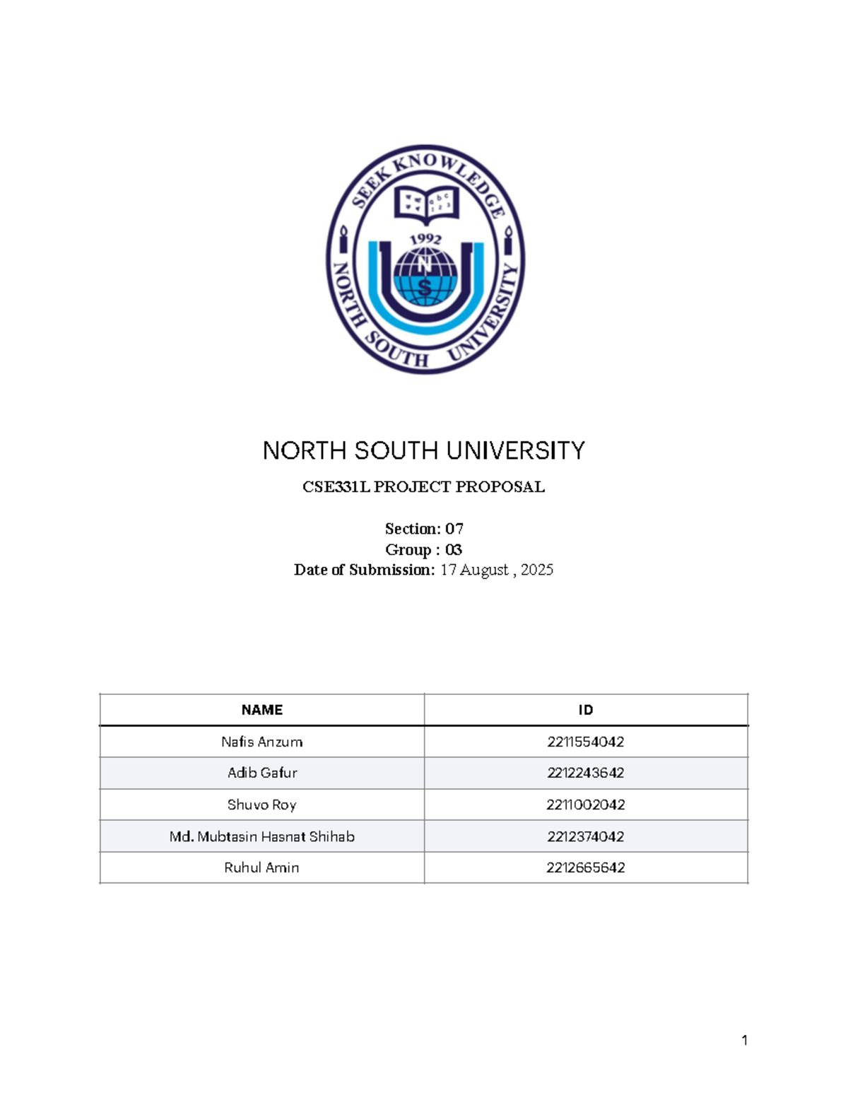 CSE331L PP331 - Smart Indoor Air Quality Monitoring System Proposal - Studocu