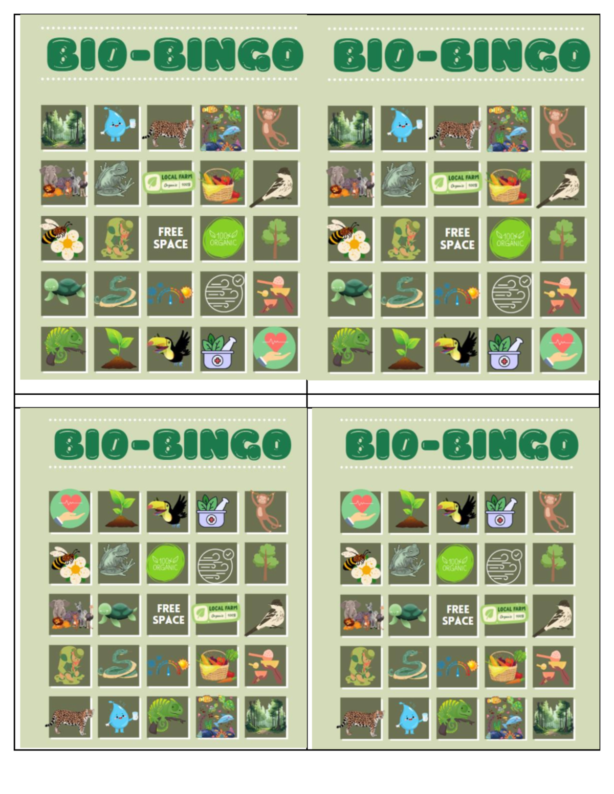 BIO Bingo - nne - Technology and Livelihood Education - LOCAL FARM ...