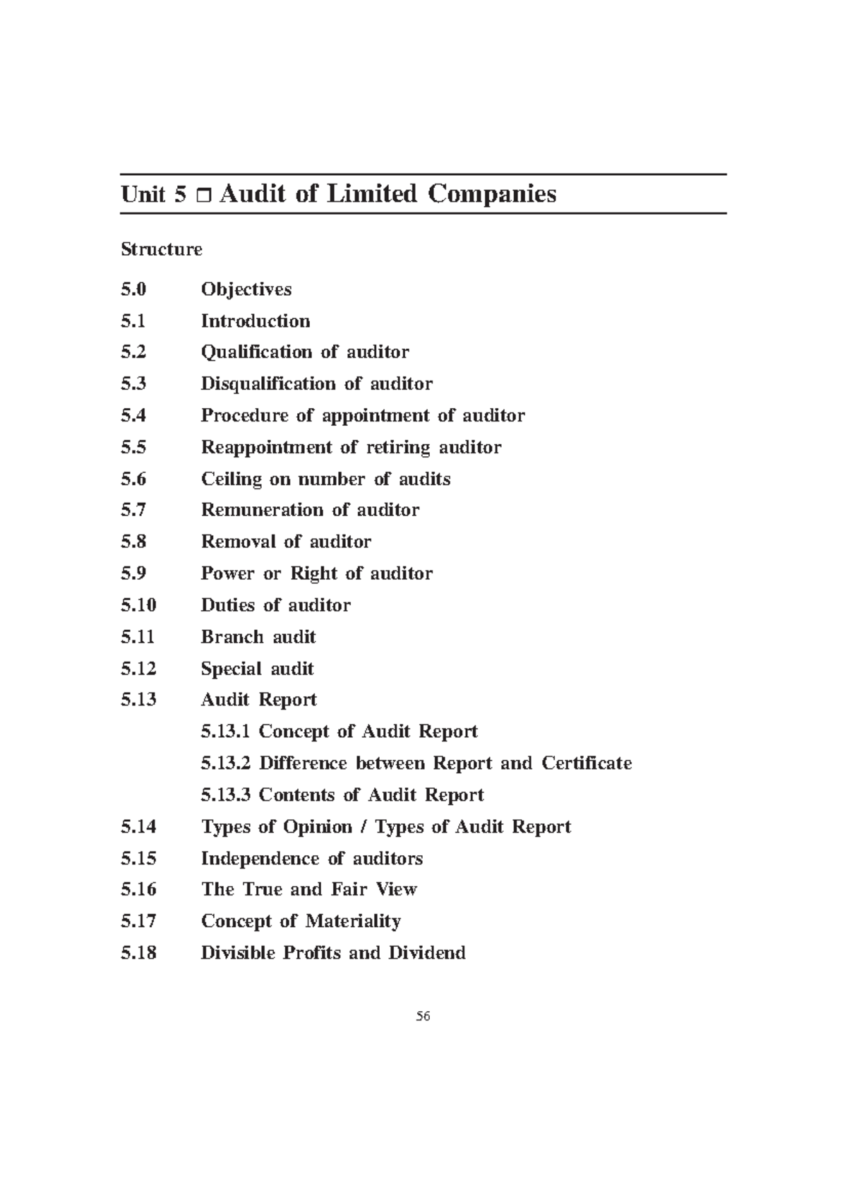 Audit of Limited Companies: Key Principles and Procedures - Studocu