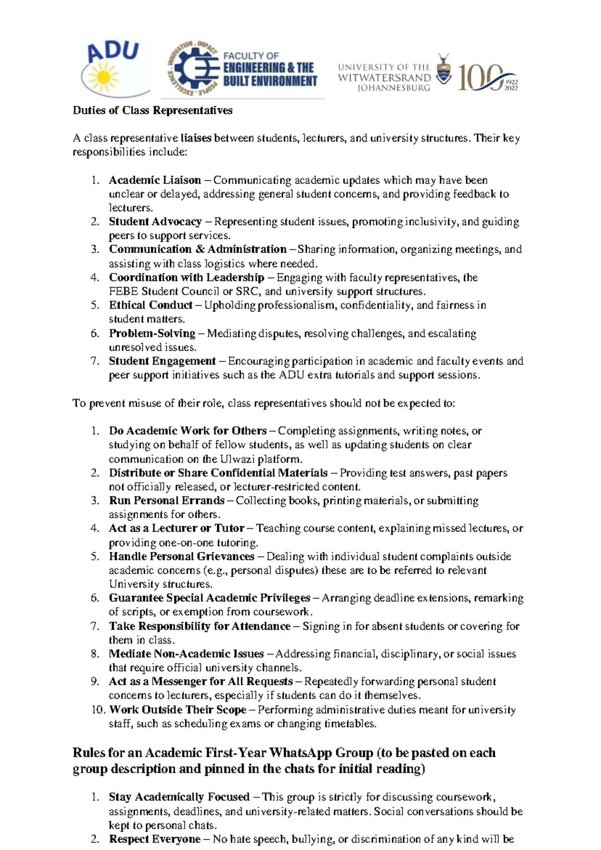 Duties of Class Representatives: Essential Responsibilities ...