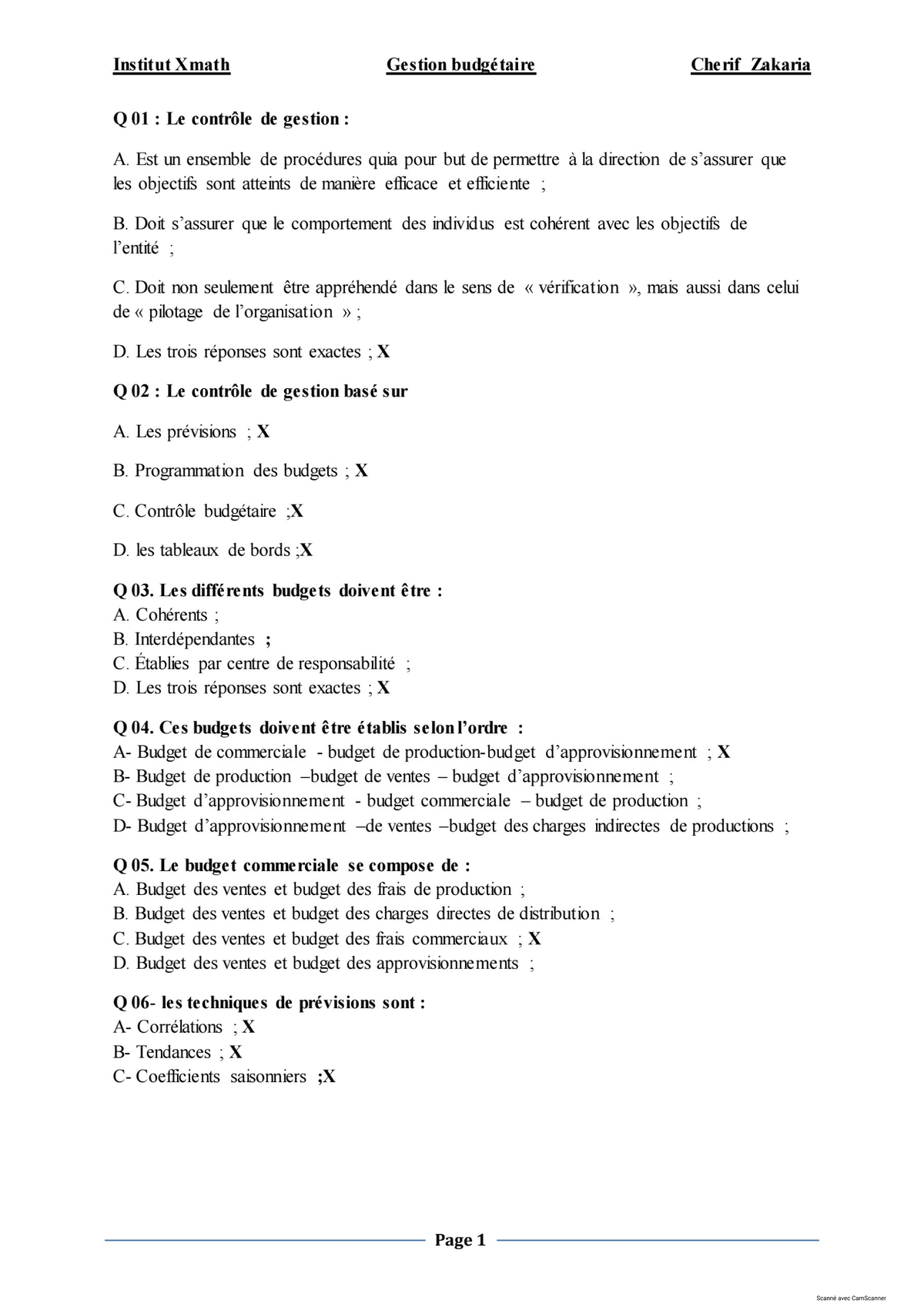 QCM CG PDF-2-1: Comprehensive Question Bank for Exam Preparation - Studocu