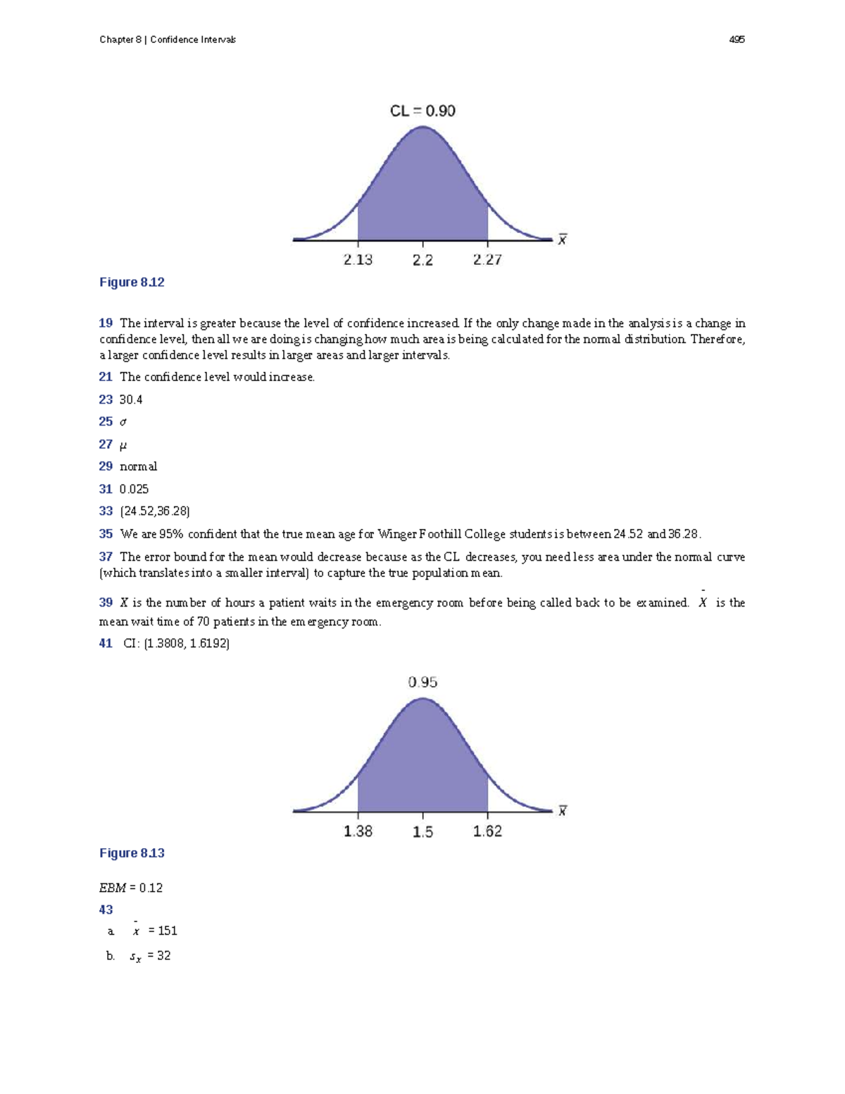 Chapter 8: Confidence Intervals in Introductory Statistics - Part 252 ...