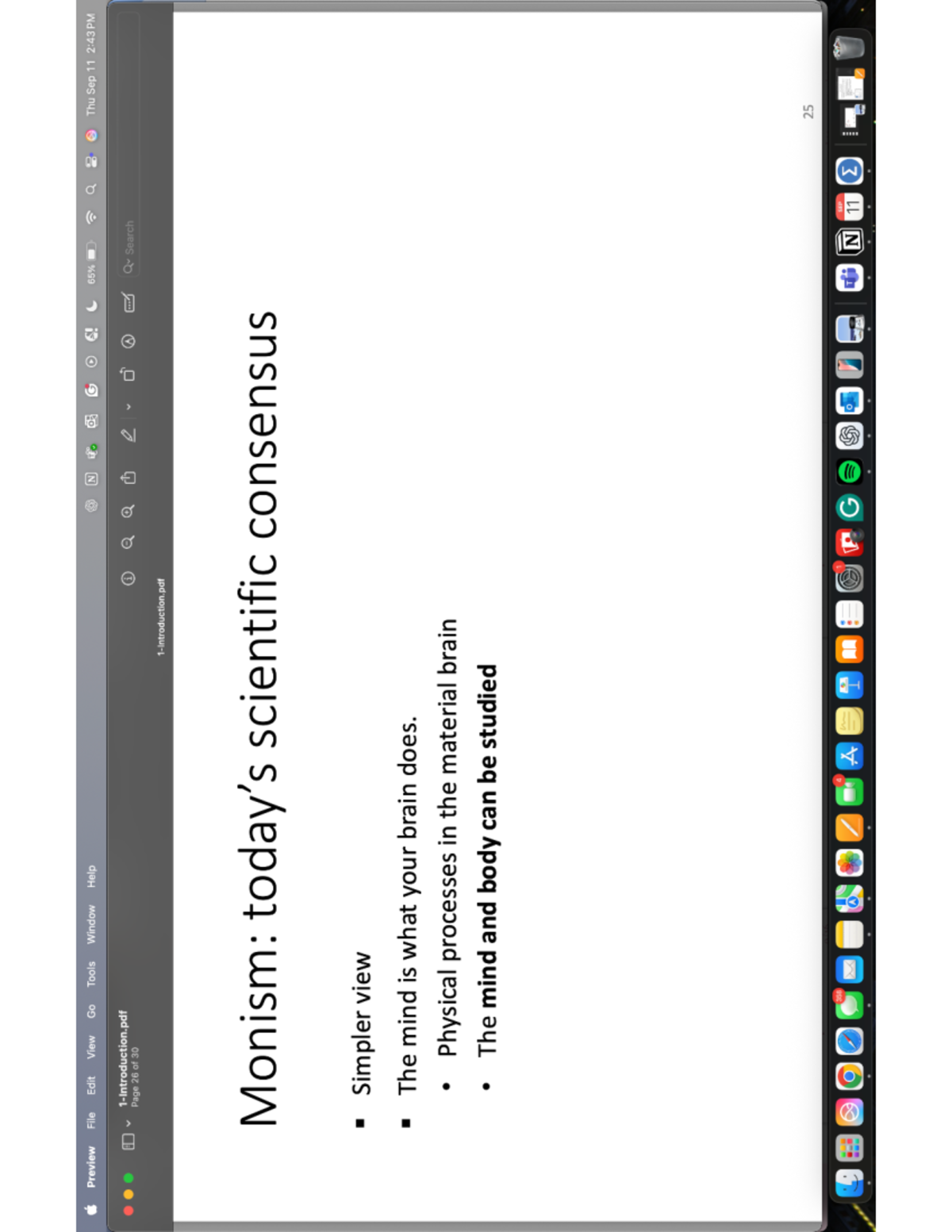 Comprehensive Analysis and Review of Monism in Science - Studocu