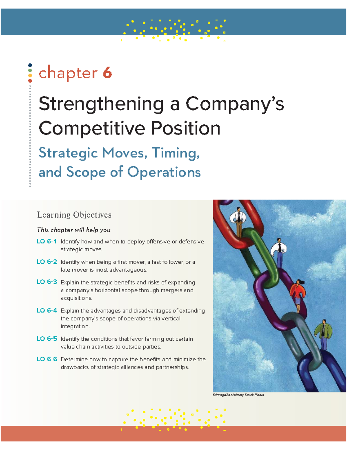 SFI b C6 - Chapter 6: Strengthening Competitive Position through ...