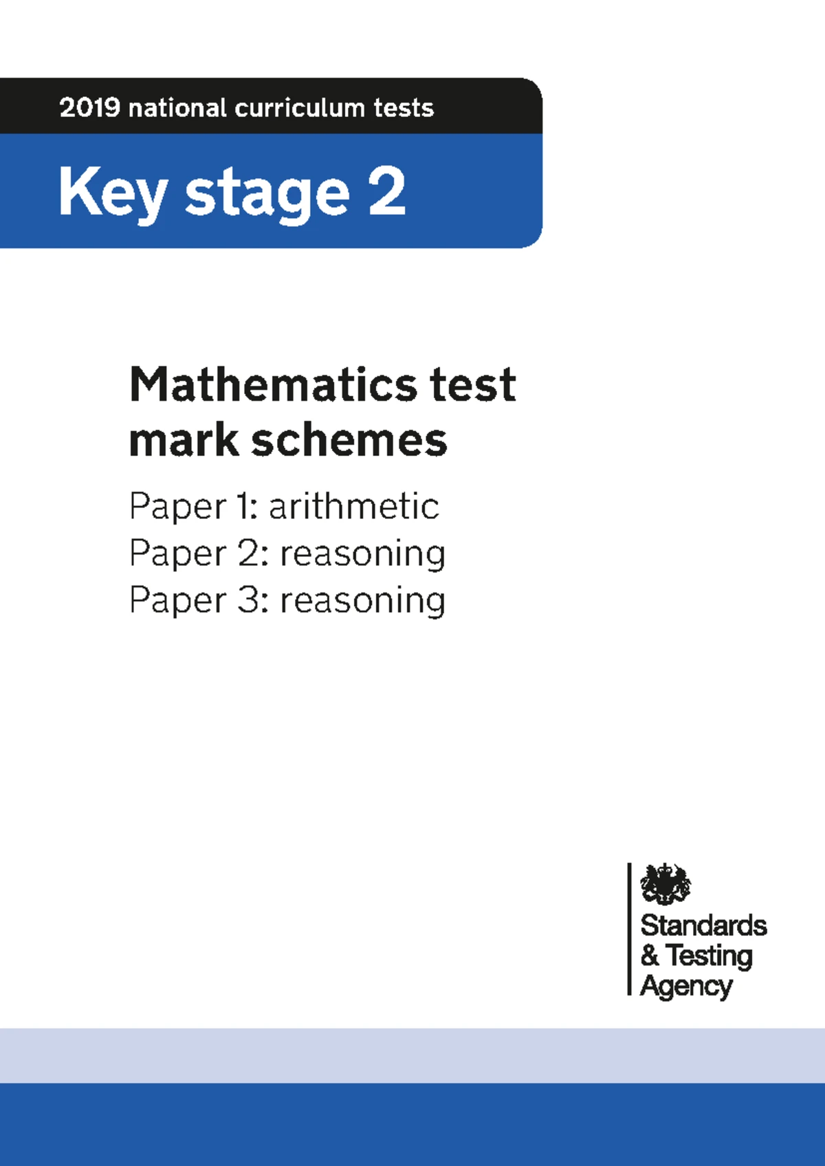 Ks2 Mathematics 2023 Paper 3 Worked Solutions & Strategies - Studocu