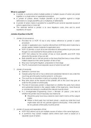 Pleading Pack - ANNEXURE: PLEADINGS PLEADINGS PACK : INDEX : PLEADINGS ...