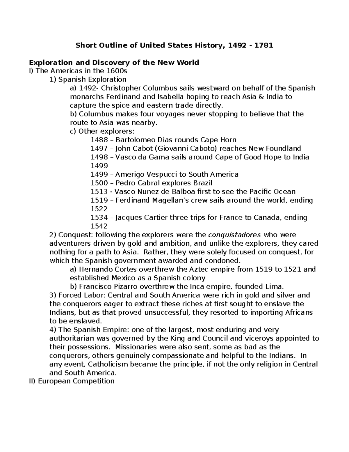The American Revolution: Key Causes and Events (HIST 101) - Studocu