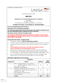 Mac3701 Lecture notes - Unisa - Studocu