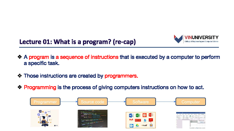 VINUNIVERSITY Lecture 02: Understanding Data Types in Programming - Studocu