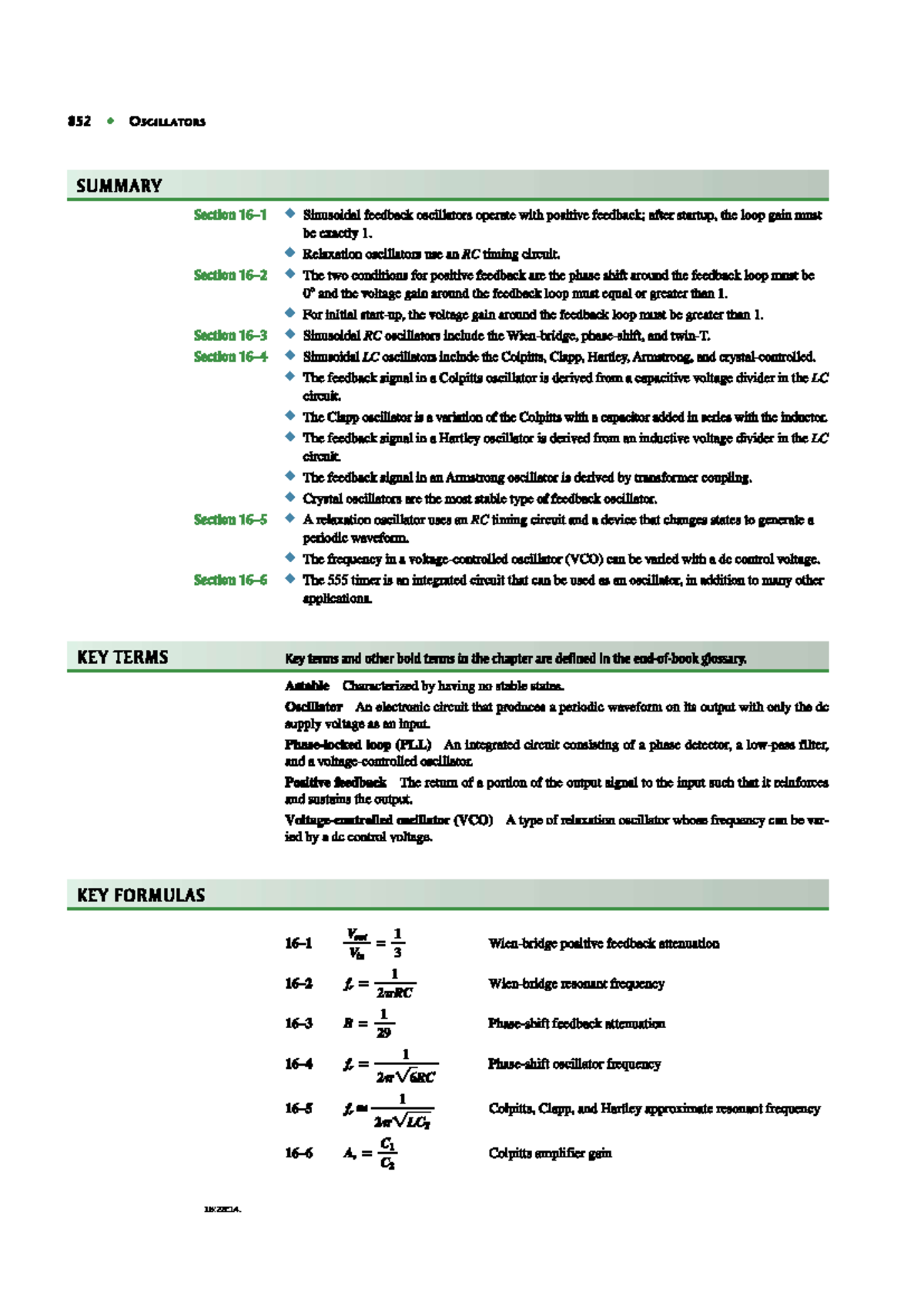 Unit 3 Oscillators Summary and Quiz (Course Code: 852) - Studocu