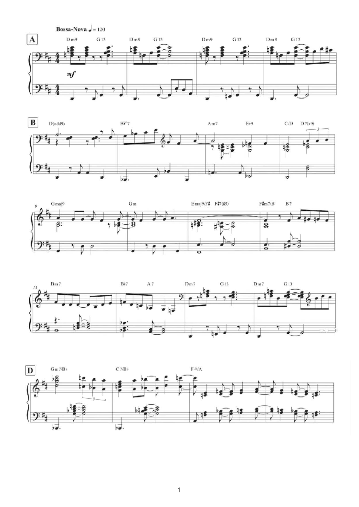 Wave - Essential Chord Progressions for 120 A D Course - Studocu