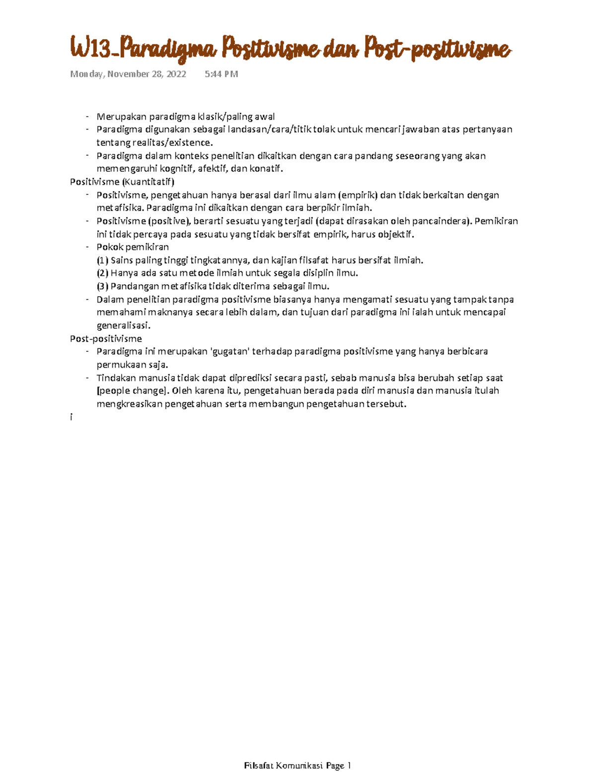 W 1 3_Analisis Paradigma Positivisme dan Post-positivisme dalam ...