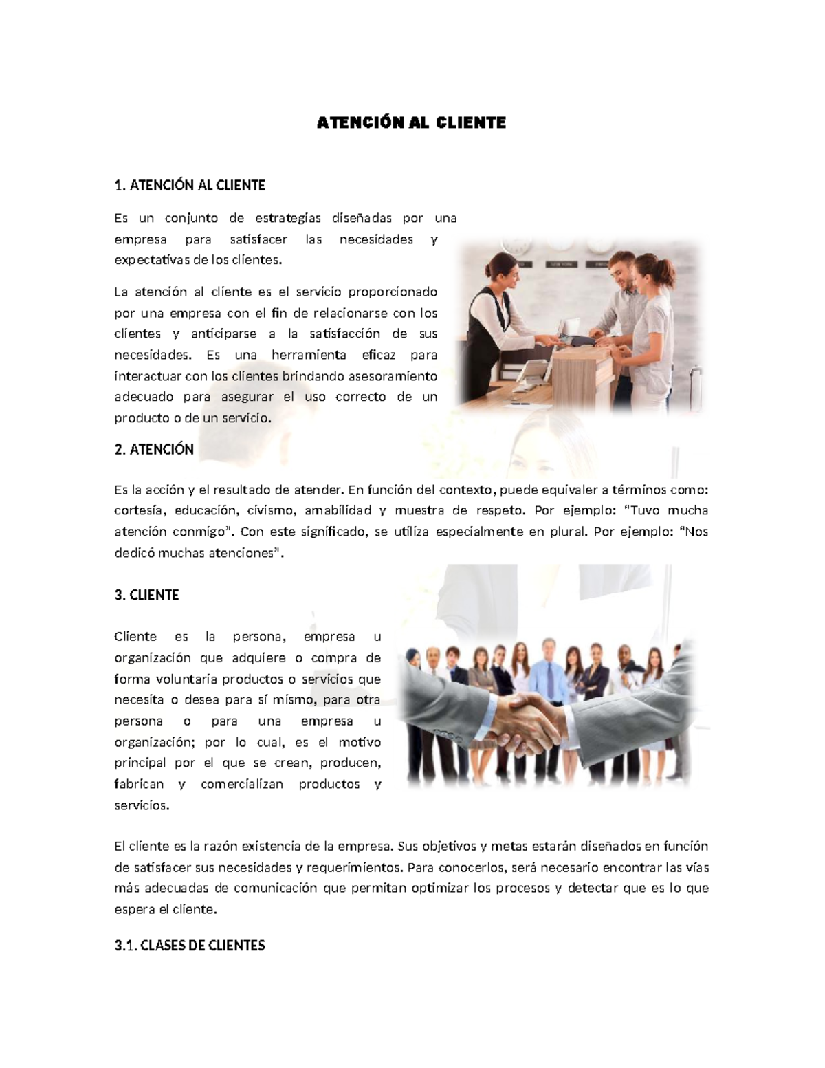 ATENCIÓN AL CLIENTE: Estrategias y Reglas de Oro para el Éxito - Studocu