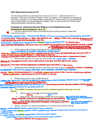 Fresh Start C211 Study Guide Questions V4 - C211 Study Guide Questions ...