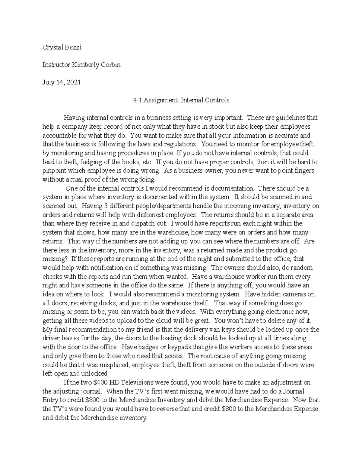 Module 3 Quiz - ACC201 - Studocu