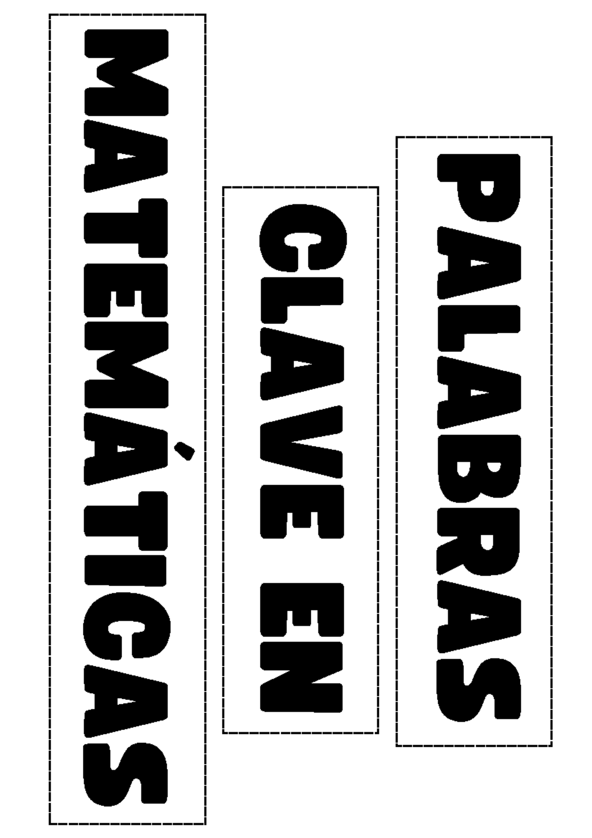 Palabras Clave en Matemáticas - PALABRAS CLAVE EN MATEMÁTICAS ...