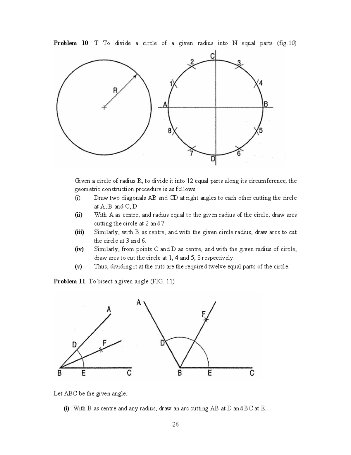 Geometrical Drawing 2: Circle Division & Angle Bisection Techniques ...
