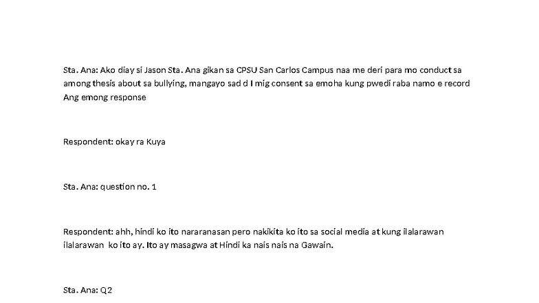 Ahm, Hgsgindi ako-WPS Office - Sta. Ana: Ako diay si Jason Sta. Ana ...