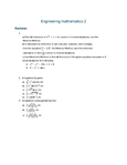MTH156s - CPUT - Engineering Mathematics - Studocu
