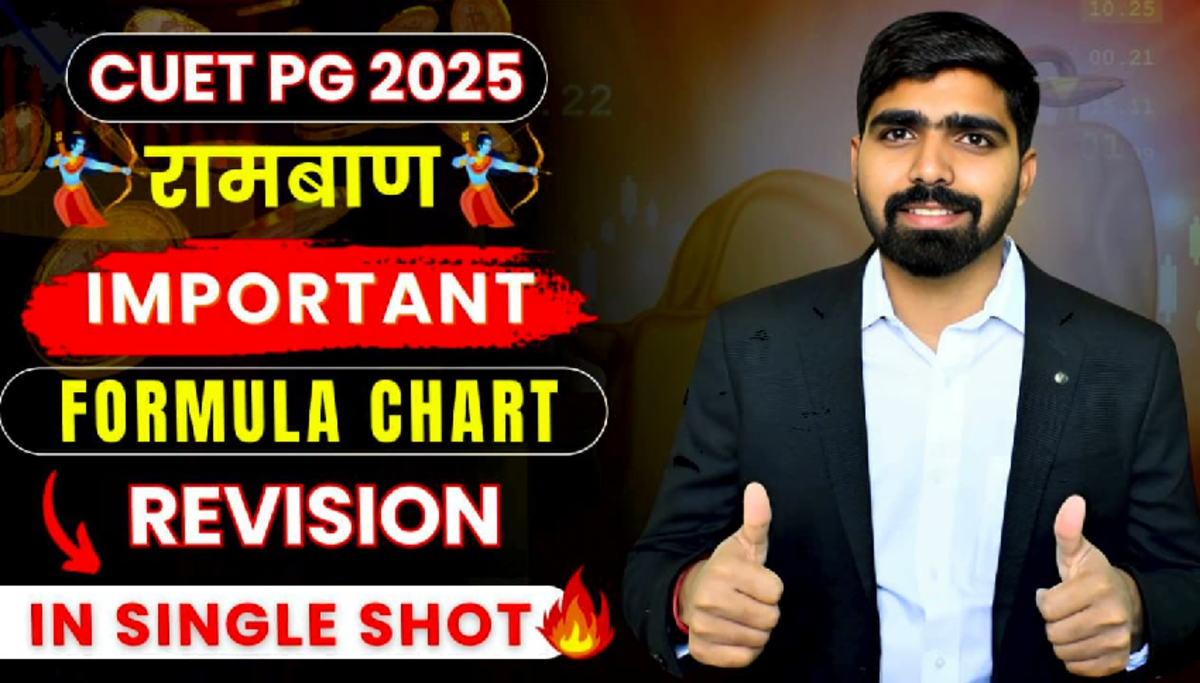 CUET PG 2025: Key Formulae Revision Chart for Quick Study - Studocu