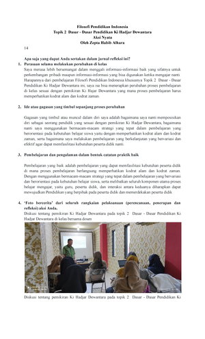 715522766 Seminar LK2 Format Refleksi PPA 1 - Format Refleksi Pengalaman Belajar Setiap Mata ...