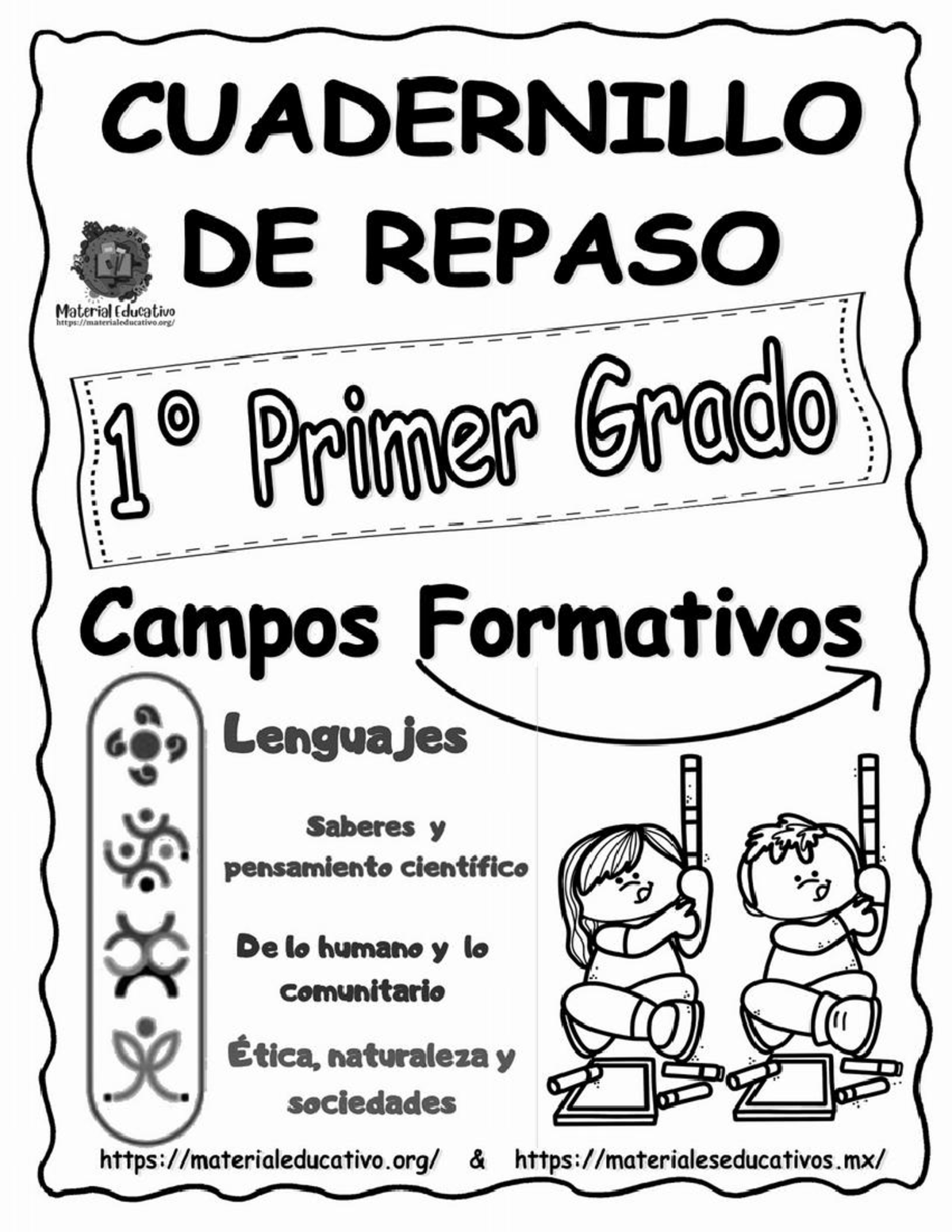 Cuadernillo Repaso 1er Grado Campos FMEX - LENGUAJES Lee y contesta el ...