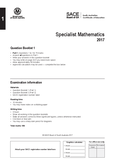 Mathematical Methods - Grade: 12 - South Australian Certificate of ...