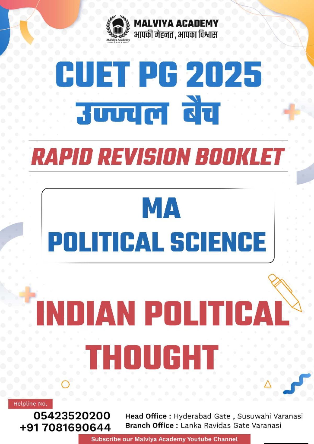 Indian Political Thought: Raja Ram Mohan Roy and Gandhi's Legacy - Studocu