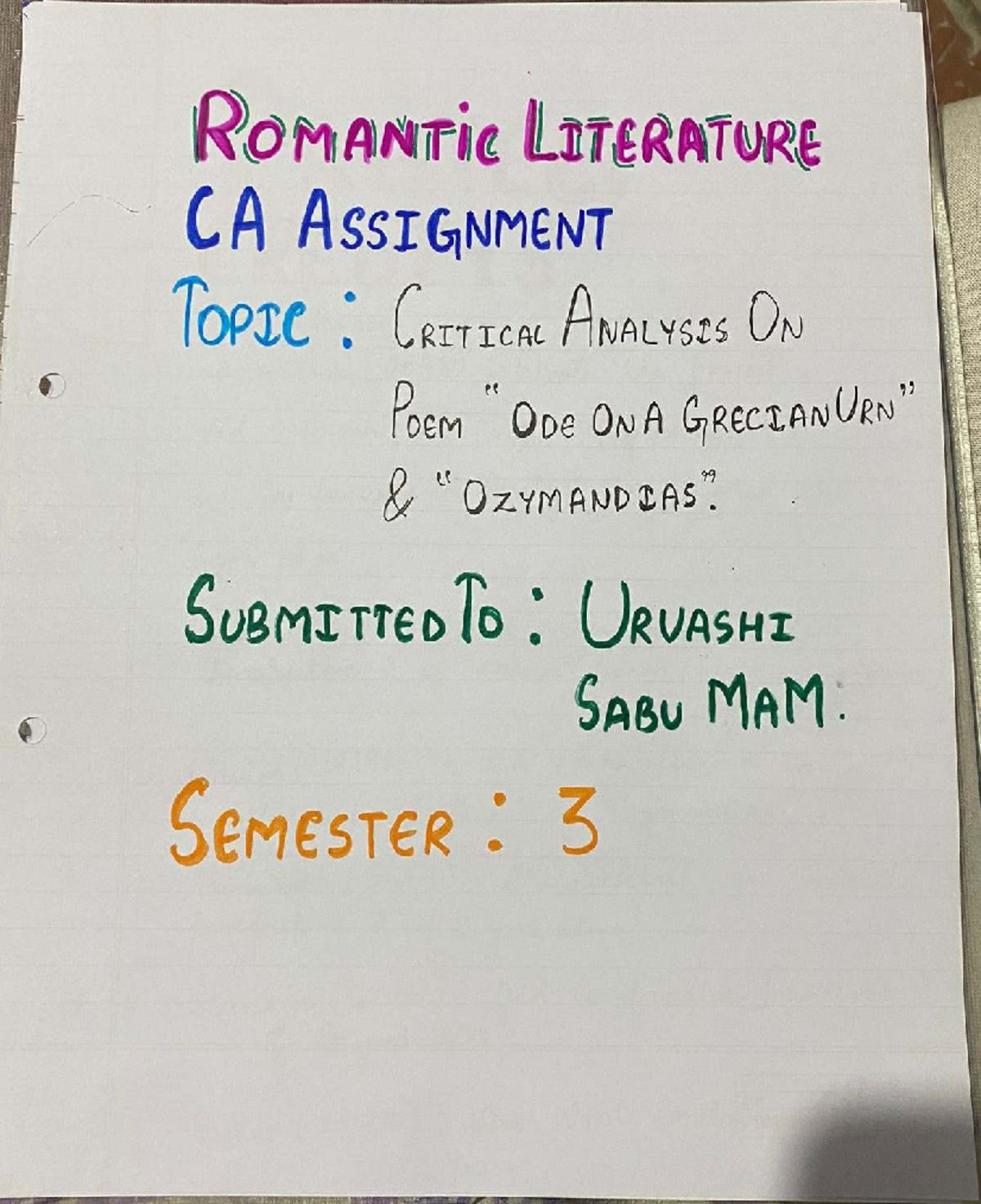 Critical Analysis of Romantic Poetry: Ode on a Grecian Urn & Percy ...