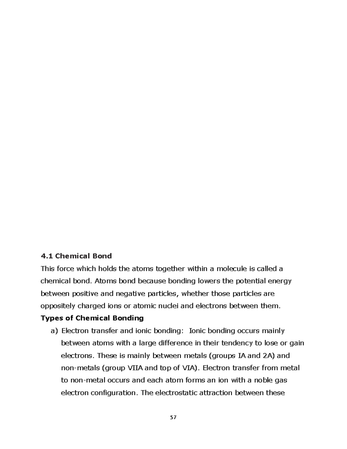 Chemistry 101: Chemical Bonding - Extra Study Notes & Lewis Structures ...
