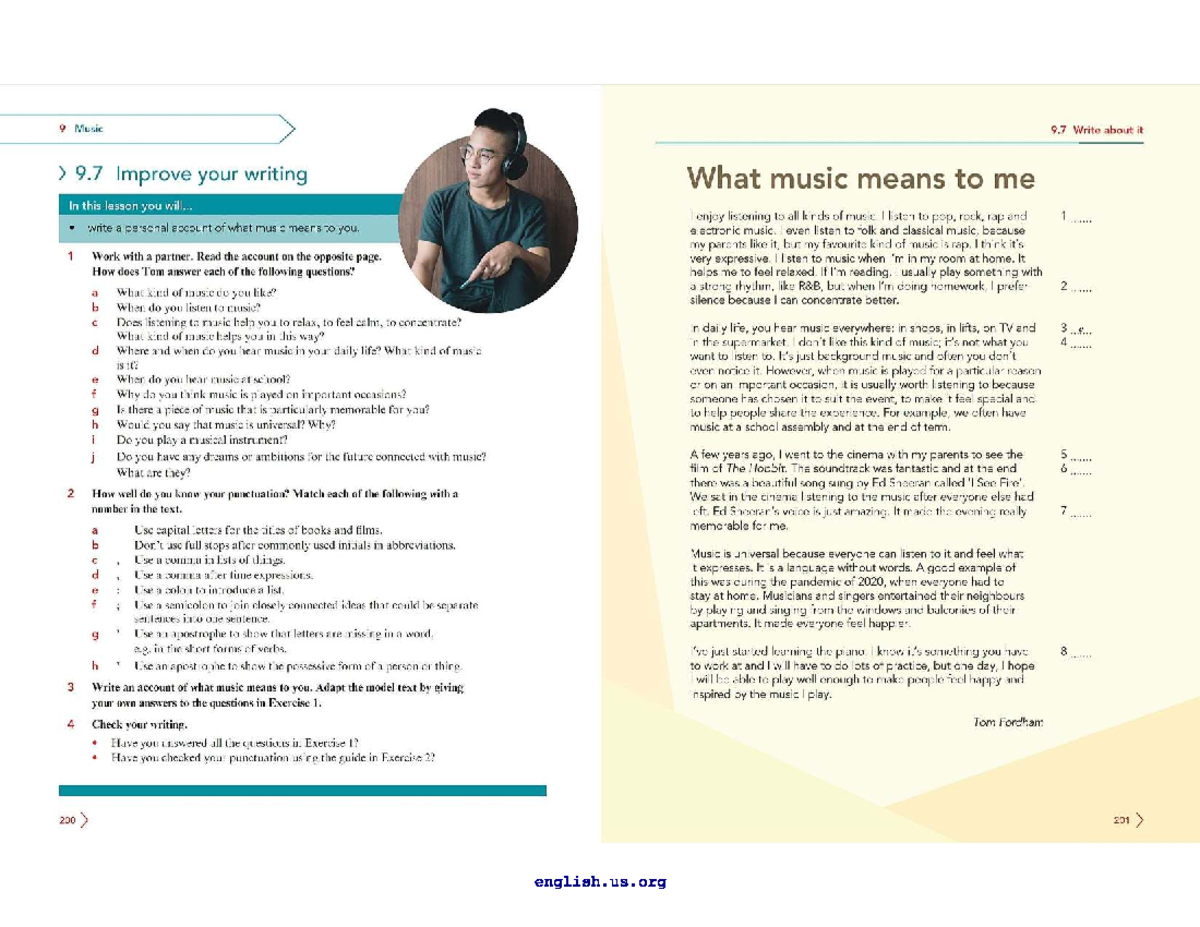 Music and its meaning: A personal account and writing guide - Studocu