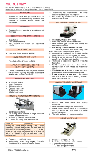 Bacter Part 2 - summaries for bacte - Wala na picture ang title MLS 312 ...