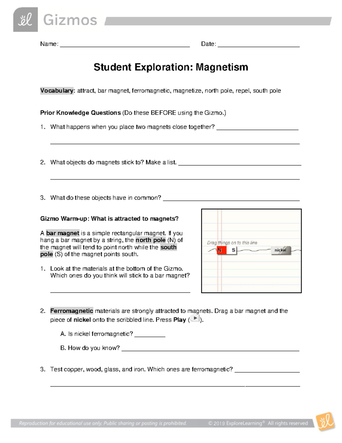 12 Magnetism SE - Lab Work: Exploring Magnetic Forces and Materials ...