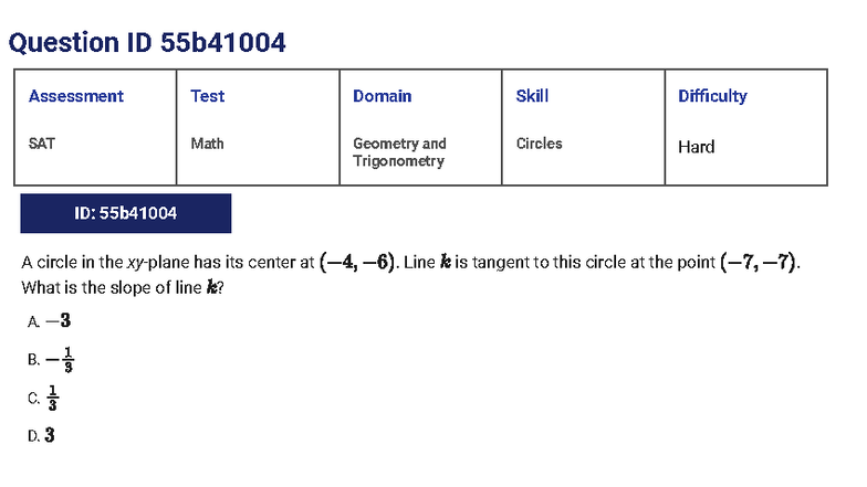 SAT Math Geometry & Trigonometry Assessment Test - Hard Questions - Studocu