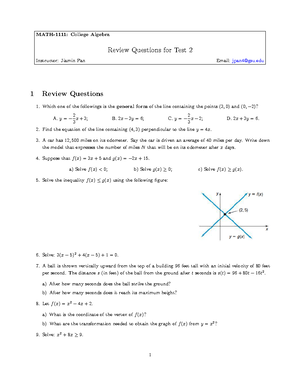 [Solved] Select the correct slope and yintercept for the following ...