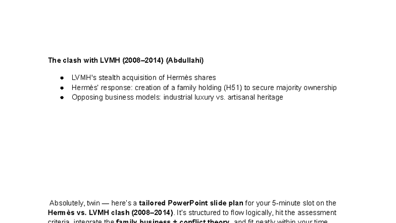 Hermès vs. LVMH: The H51 Holding Strategy in Family Business Conflict ...