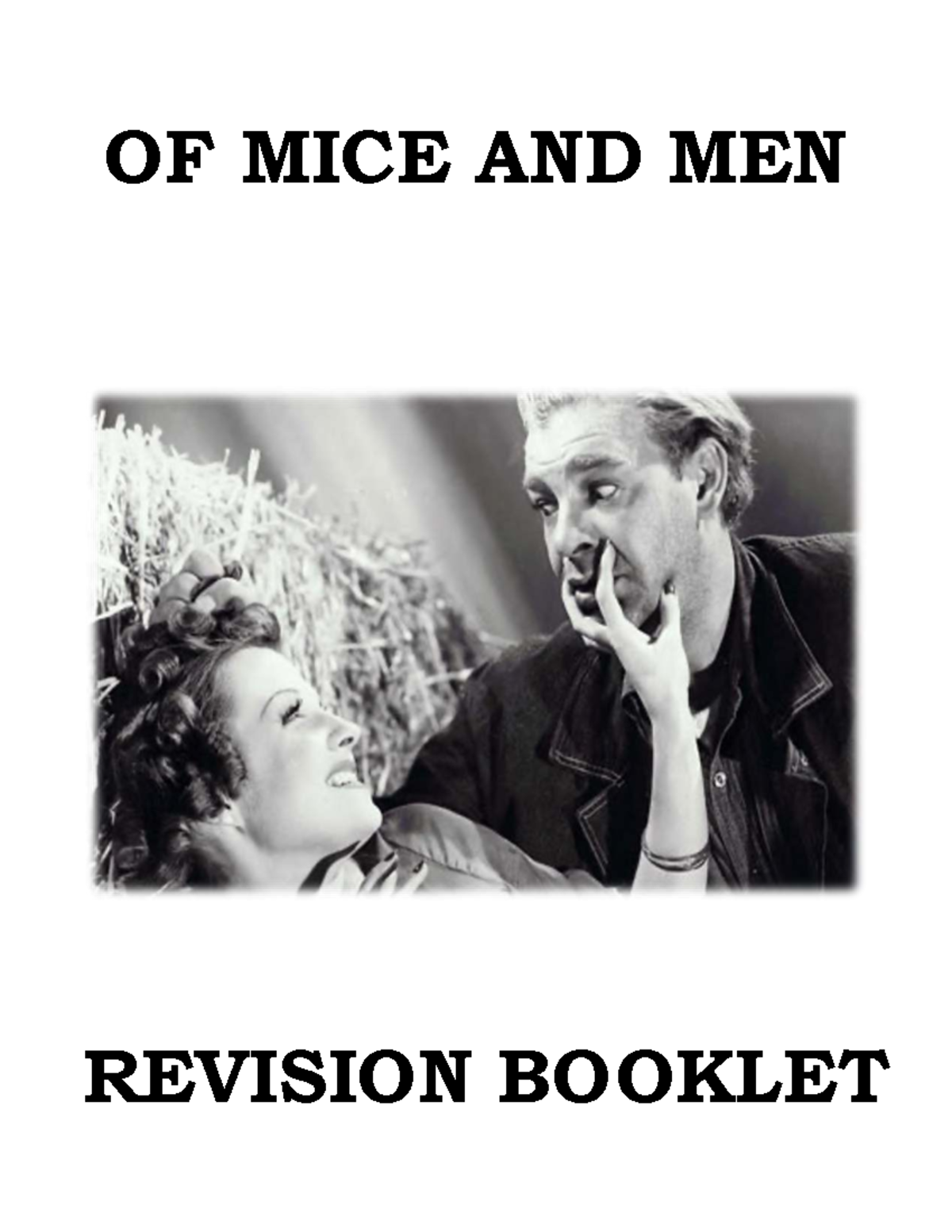 Of Mice and Men (ENG 101) Revision Notes and Context Analysis - Studocu