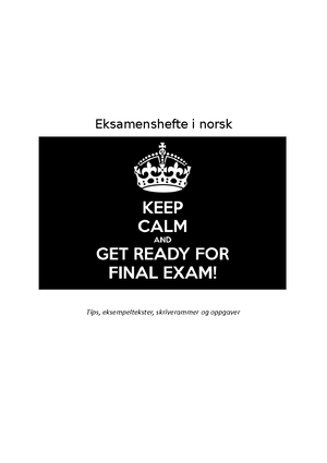 Verktøy for Norsk Skriftlig Eksamen - KublaKan 2024 Guide - Studocu