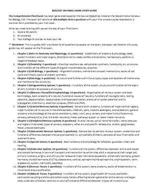 Anatomy and physiology Lecture Exam 1 Study guide Ch1-3 - Chapter 1 ...