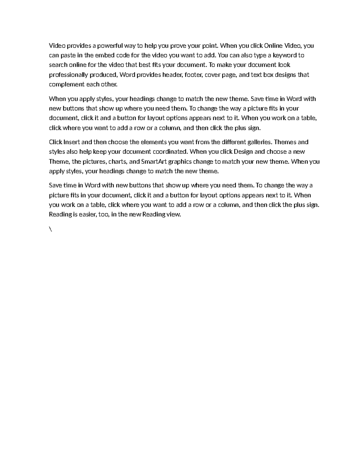 Enhancing Document Quality with Video Integration in Word - Studocu